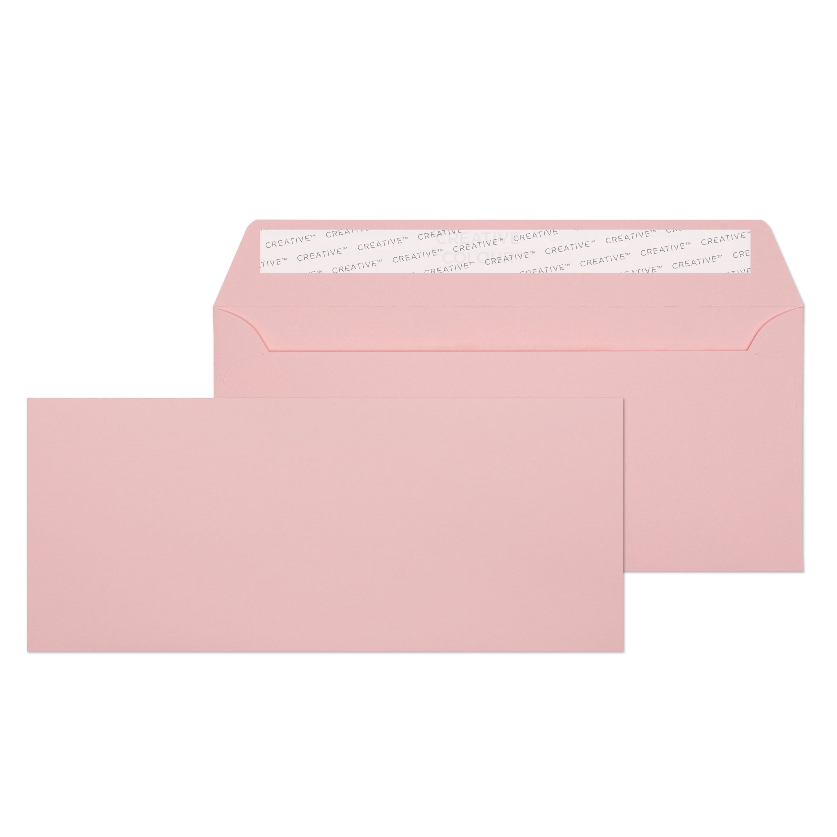 Baby Pink Peel & Seal Envelopes #10 – Regular 4.25 x 9.5 – Box of 500