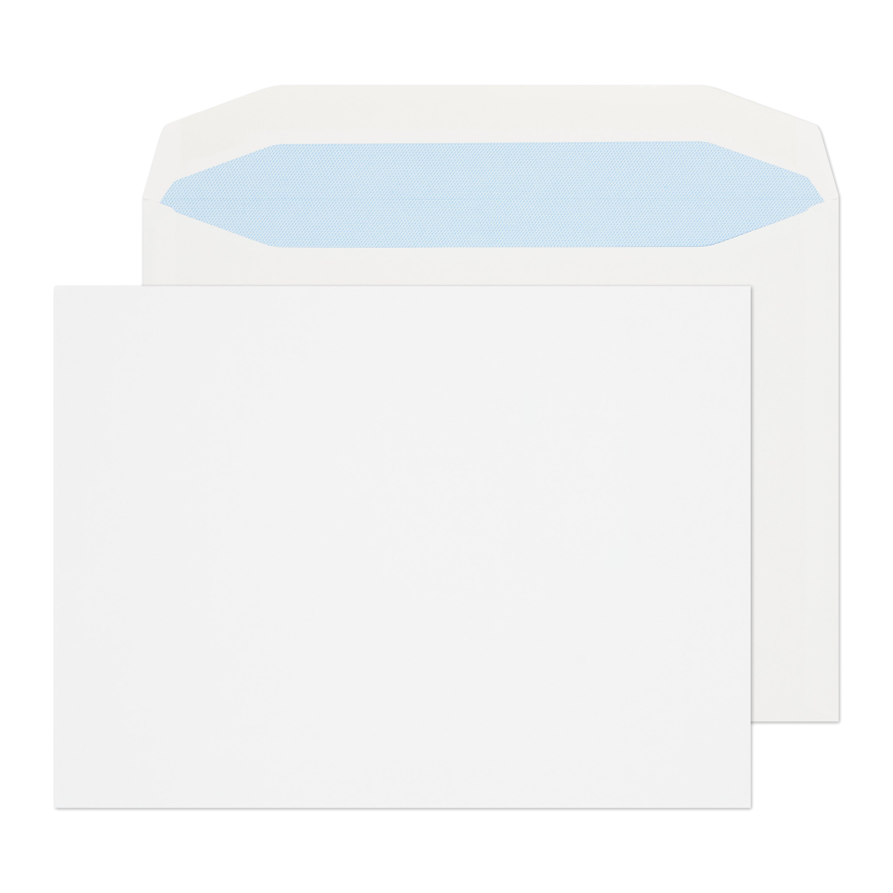 Booklet Gummed White 28# Envelopes 9 x 12 – Box of 250 (Code 6601)